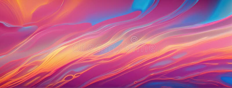 Psychedelic Bright Rainbow Swirl Pattern Stock Illustration ...