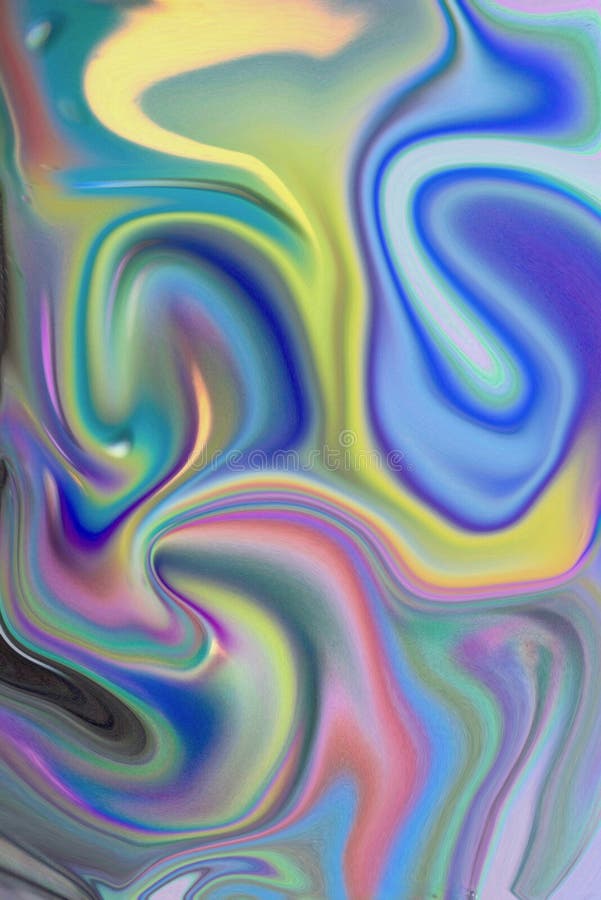 Psychedelic Cg Non-ai Abstract Fluid Pattern Illustration Stock Illustration - Illustration of ...