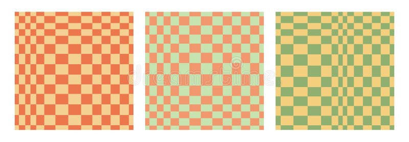 Psychedelic Checkerboard Poster Stock Vector - Illustration of vintage ...