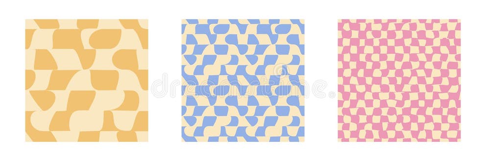 Psychedelic Checkerboard Poster Stock Vector - Illustration of ...