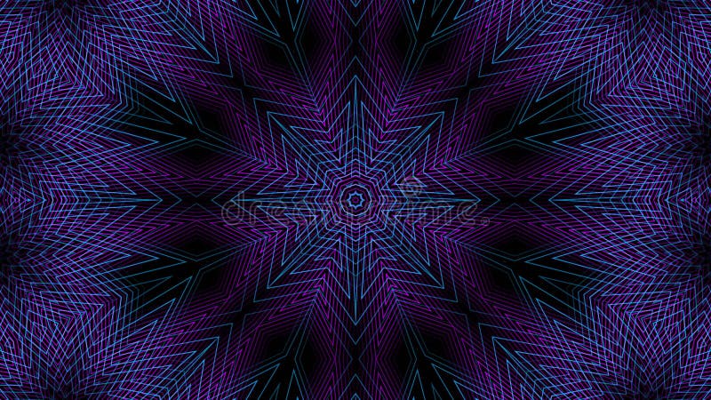 Psychedelic 3d Animated Purple Background Stock Footage - Video of ...