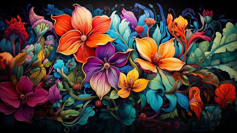 Morphing Flowers Stock Illustrations – 92 Morphing Flowers Stock ...