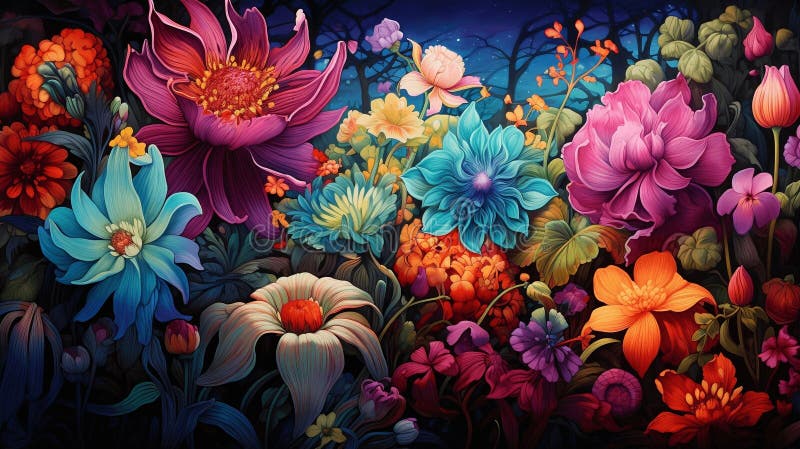 Morphing Flowers Stock Illustrations – 35 Morphing Flowers Stock ...