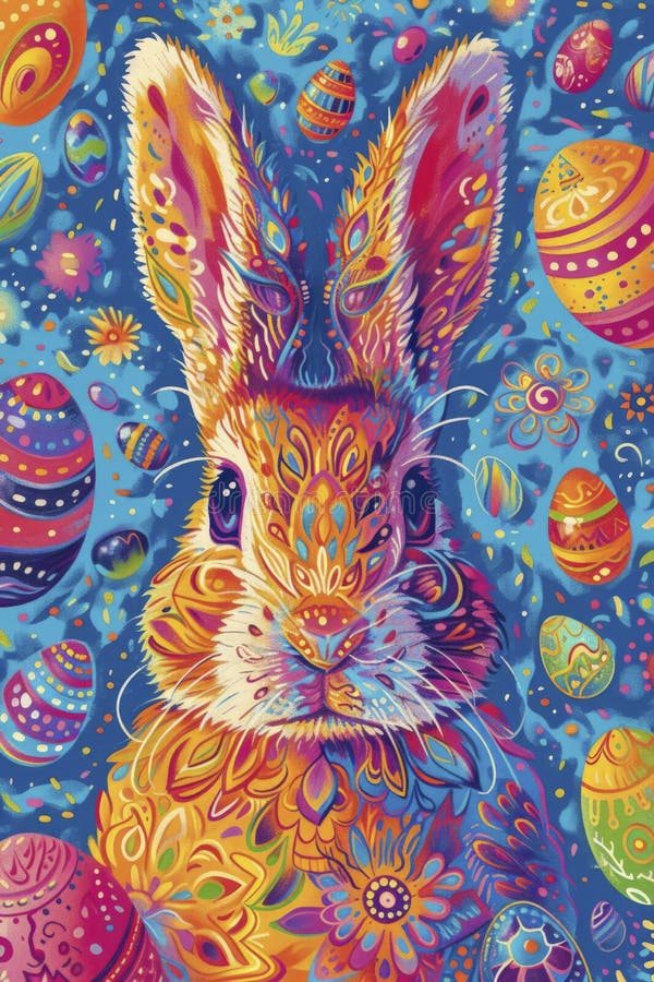 Psychedelic Easter Bunny Stock Photos - Free & Royalty-Free Stock ...