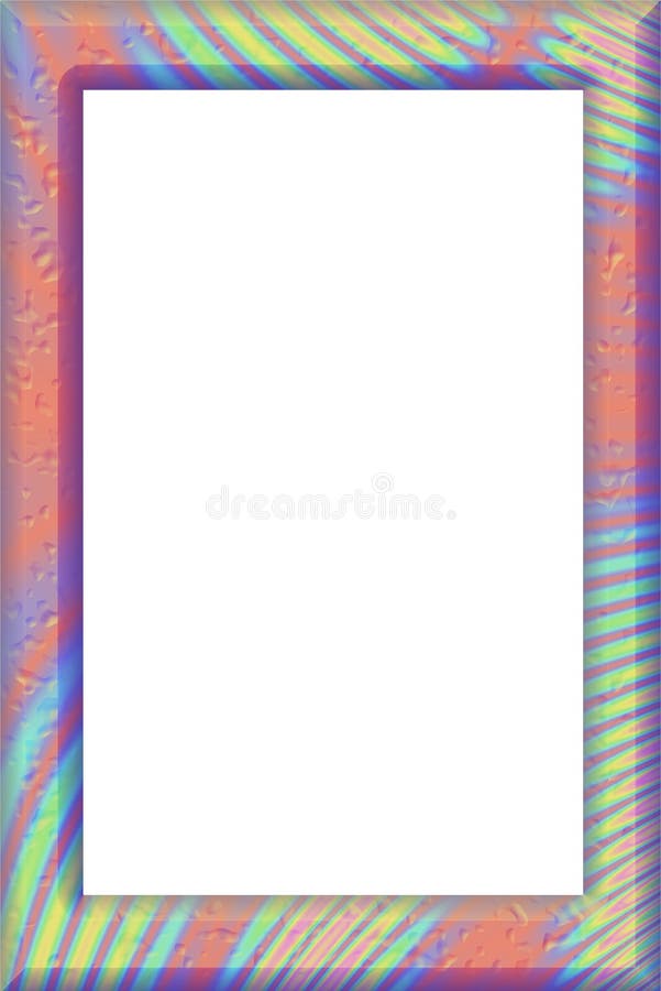 Psychedelic energy frame stock illustration. Illustration of pits - 6010727