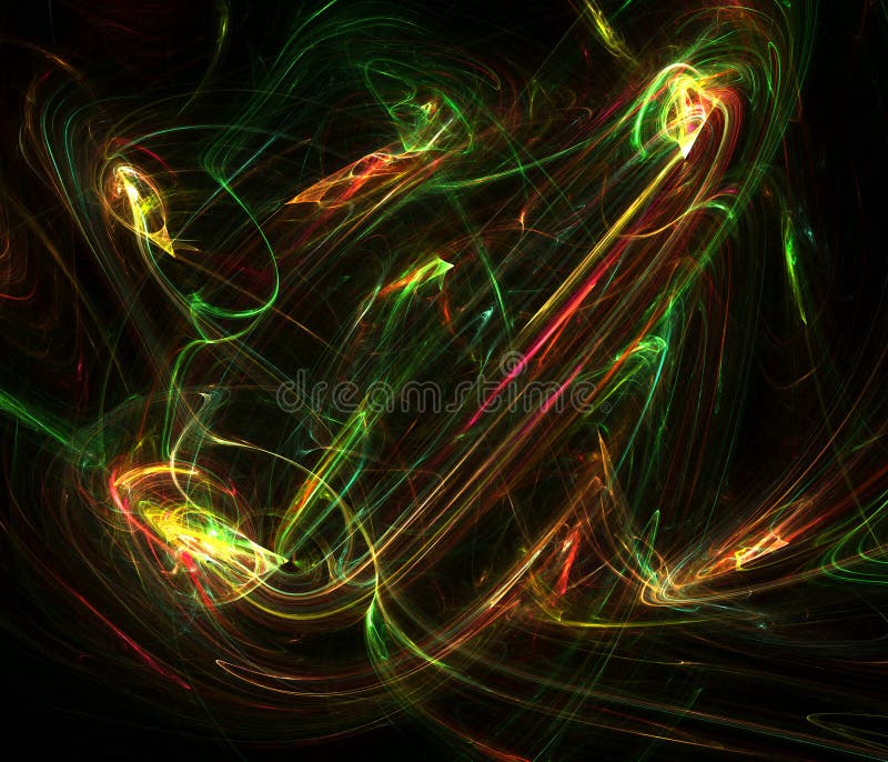 Psychedelic Energy Lights stock illustration. Illustration of lights ...