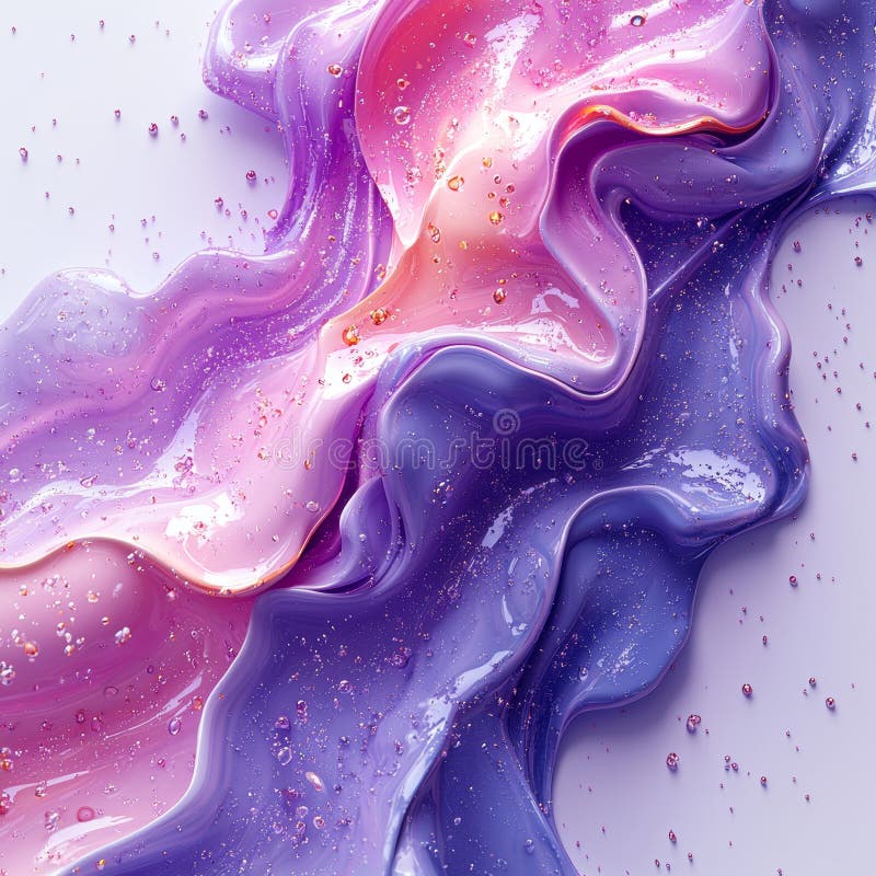 Psychedelic Fractal Patterns in a Vibrant, Abstract Flow Texture Stock ...