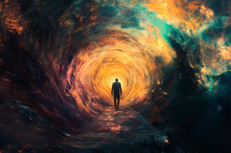 Psychedelic Gateway To a Distorted Parallel Realm Filled with Surreal ...