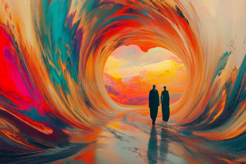 Psychedelic Gateway To a Surreal Parallel Universe with Distorted ...