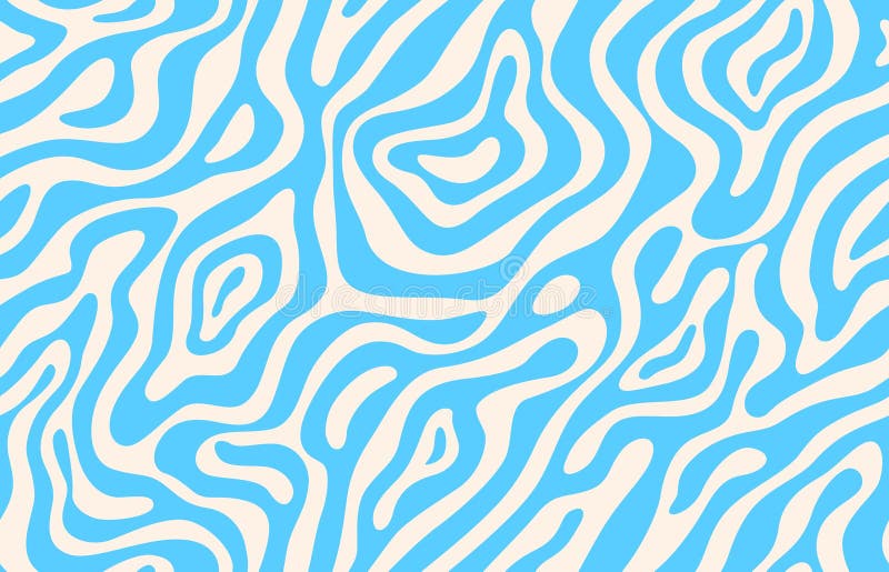Groovy Water Wave Pattern Stock Illustrations – 619 Groovy Water Wave ...