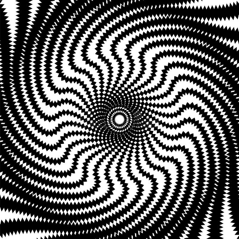 Psychedelic Hypnotic Spiral Pattern Hypnosis Swirl Stock Illustration ...