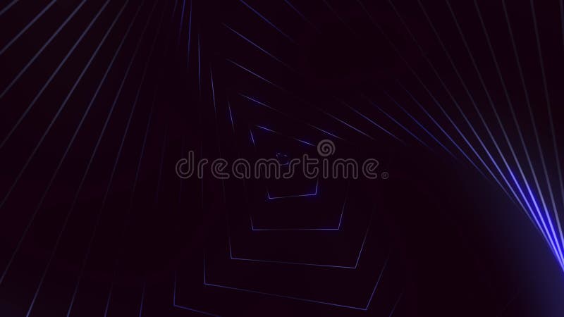 Psychedelic and Illusion Purple Neon Diamond on Black Gradient Stock ...