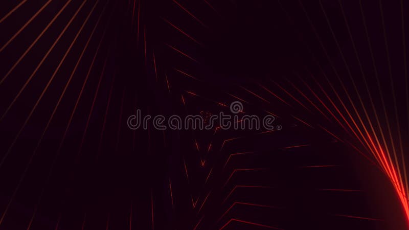 Psychedelic and Illusion Purple Neon Hexagons on Black Gradient Stock ...