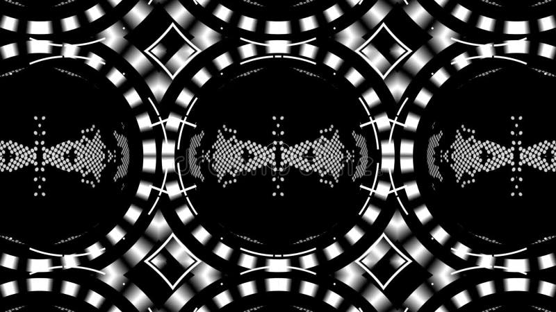 Psychedelic Kaleidoscope Running in Loop Stock Video - Video of ...
