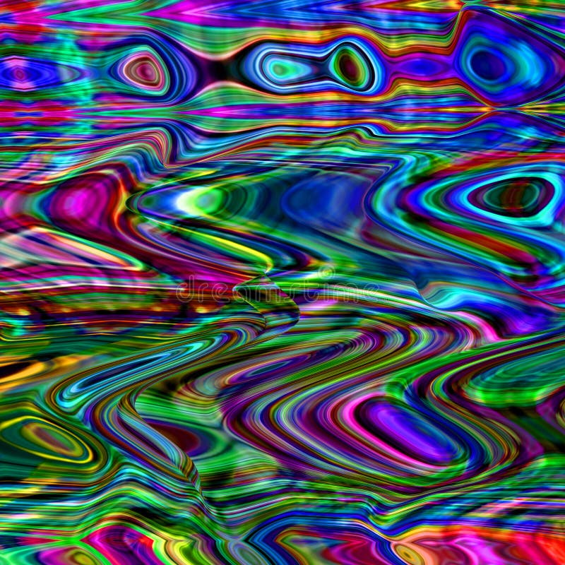 Psychedelic Liquid Composition,abstract Wave,Abstract Colorful Liquid ...