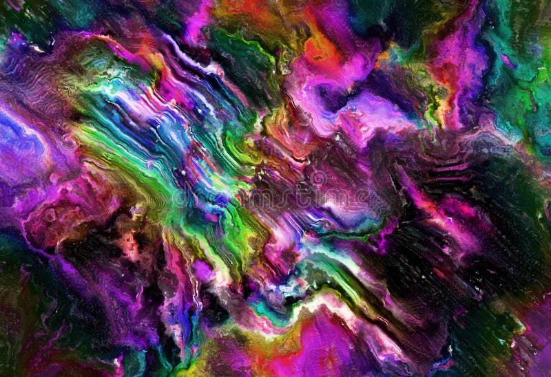 Psychedelic Liquid Background Stock Vector - Illustration of beauty ...