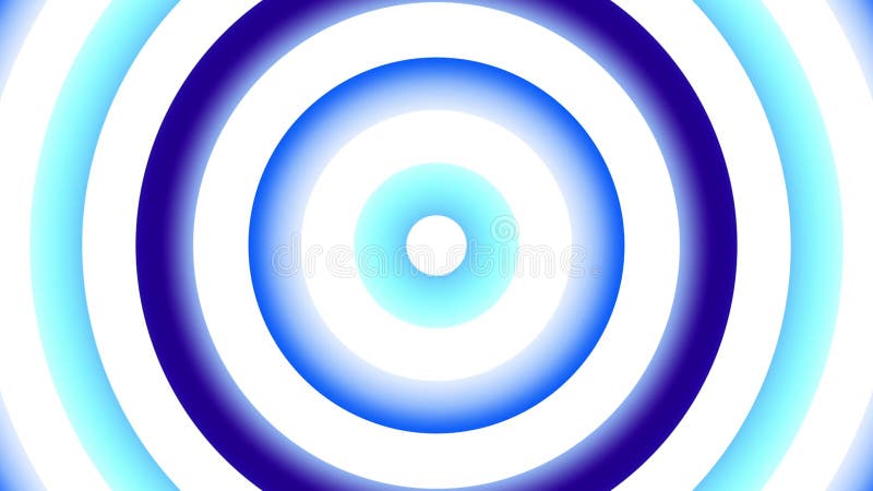 Psychedelic Moving Background. Concentric Circles. Looping Footage ...