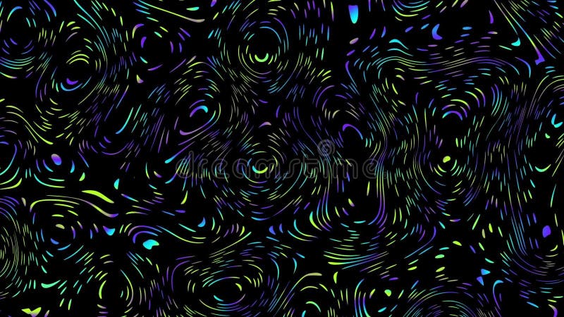 Psychedelic Moving Background Stock Video - Video of black, screensaver ...