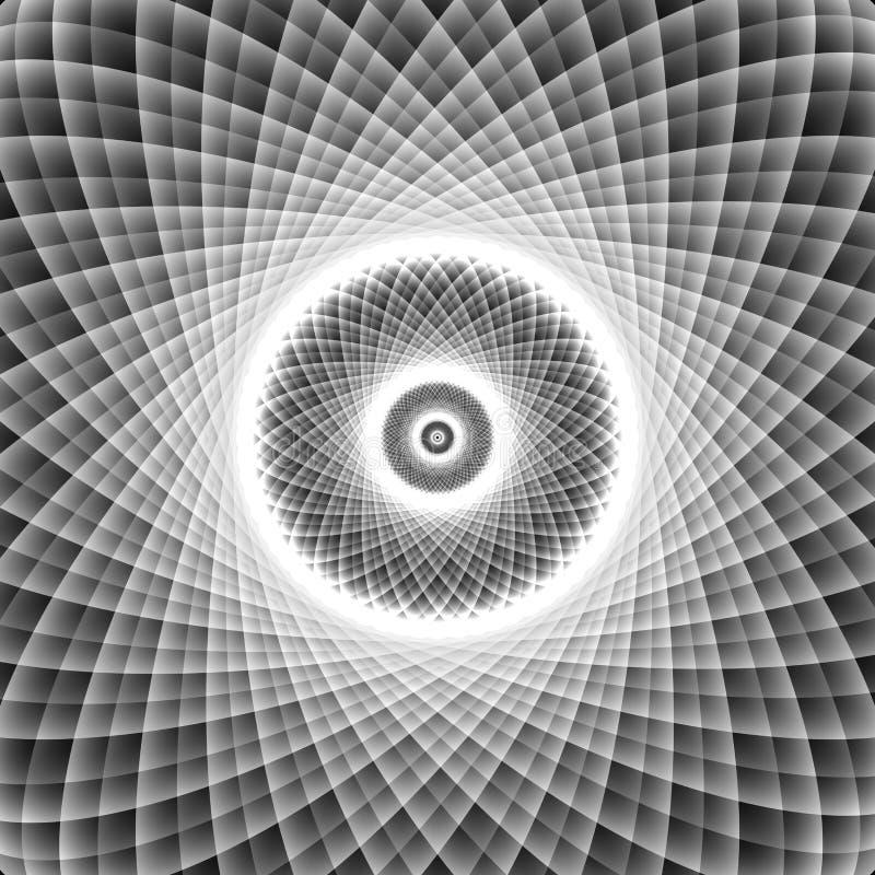 Psychedelic Optical Spin Illusion Background Stock Illustration ...