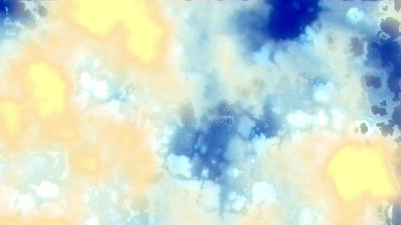 Psychedelic Pastel Blue Liquid Effect Background Animation Stock Video ...