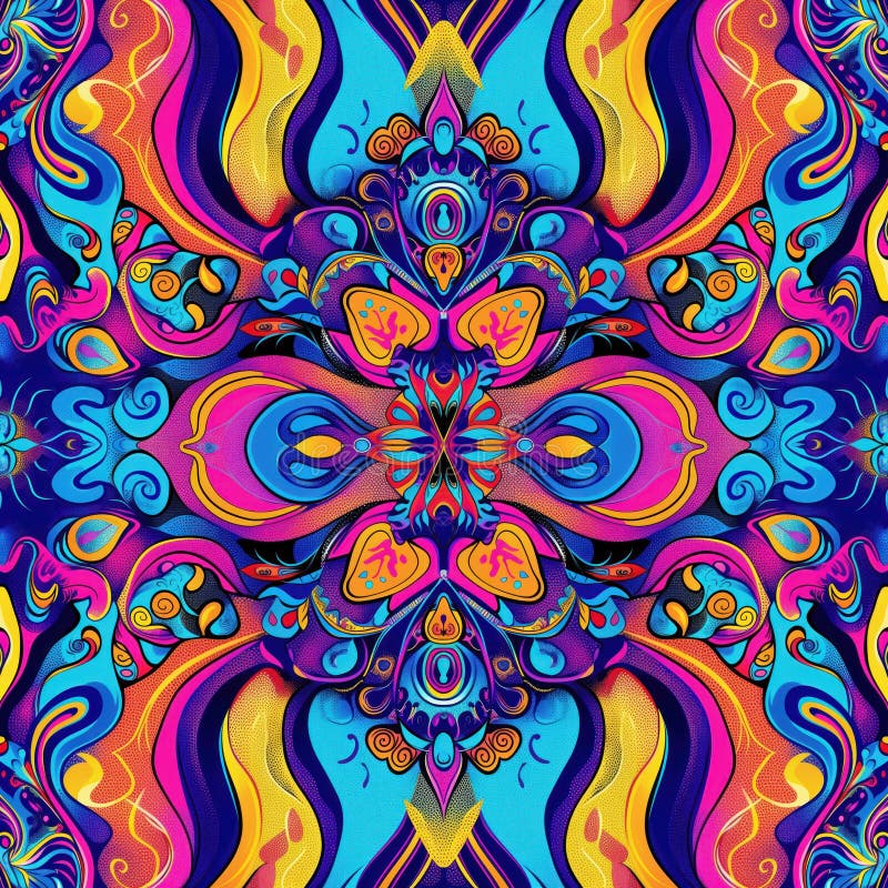 Psychedelic Frame Stock Illustrations – 16,514 Psychedelic Frame Stock ...