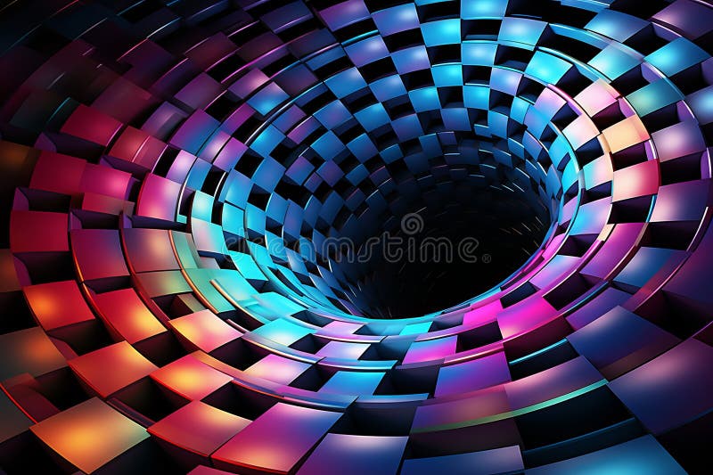 Colorful Vibrant Optical Illusions Stock Photos - Free & Royalty-Free ...