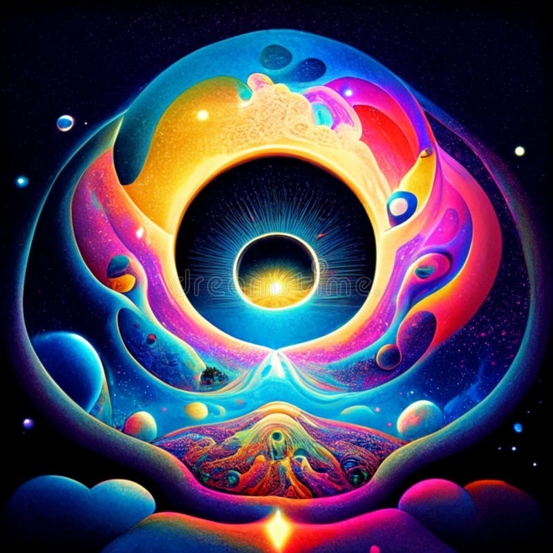 Psychedelic Psychedelic Abstraction. Abstract Psychedelic Background ...