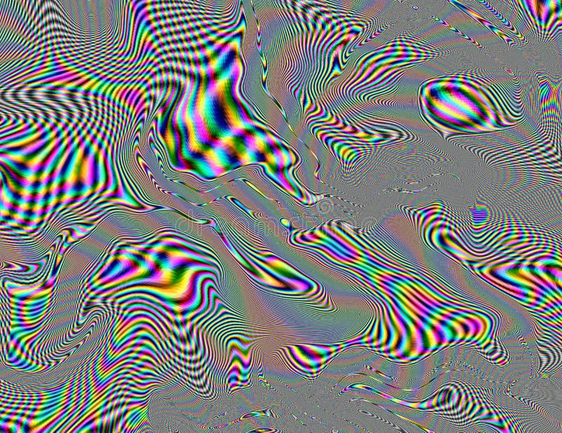 Psychedelic Rainbow Background LSD Colorful Wallpaper. Abstract ...