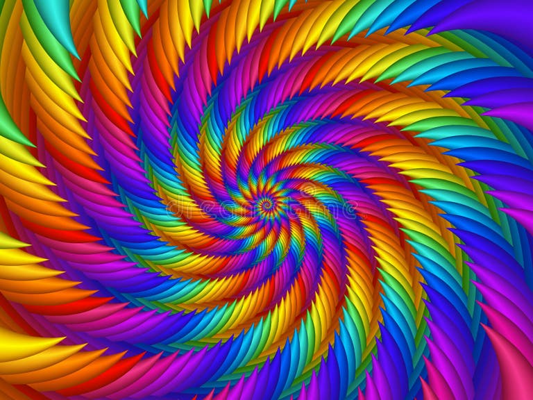 Rainbow Spiral Stock Illustrations – 54,454 Rainbow Spiral Stock ...