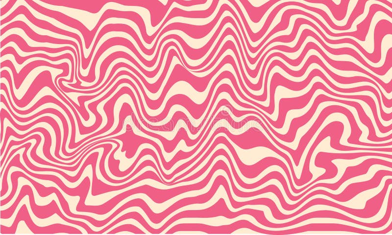 Psychedelic Swirl Groovy Pattern.Groovy Liquid Background in Trendy 70s ...