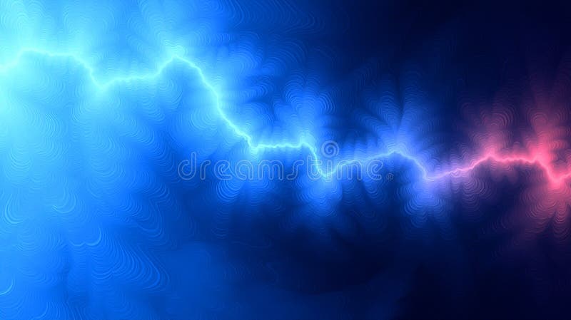 Psychedelic Swirling Colors with Bright Lightning Effect Creating a ...