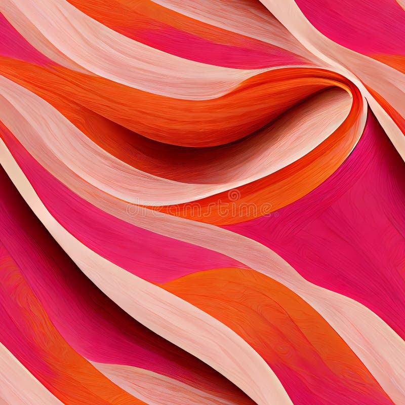 Psychedelic Swirls and Curves, Bright Colors and Fluid Lines To Create ...