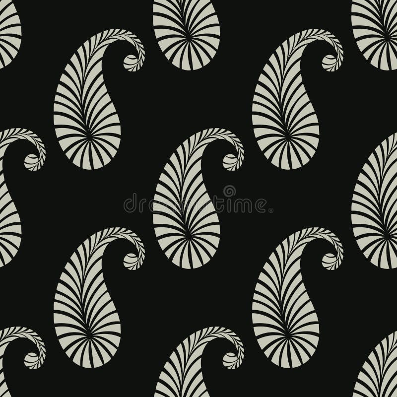 Psychedelic Vector Paisley Pattern Design Stock Vector - Illustration ...
