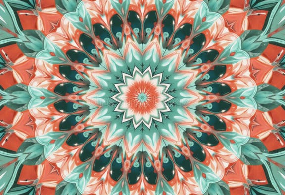 Psychedelic Visual Effects Featuring Vibrant Kaleidoscopic Patterns ...