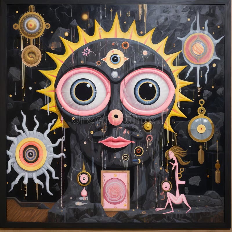 Psychedelic Waves: Colorful Quantum Artwork Inspired by Storm ...