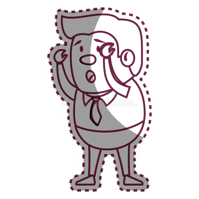 Psychiatric Patient Avatar Character Stock Vector - Illustration of ...