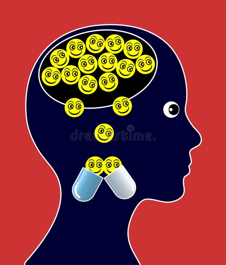 Psychoactive Drugs stock illustration. Illustration of hypnotic - 46843960