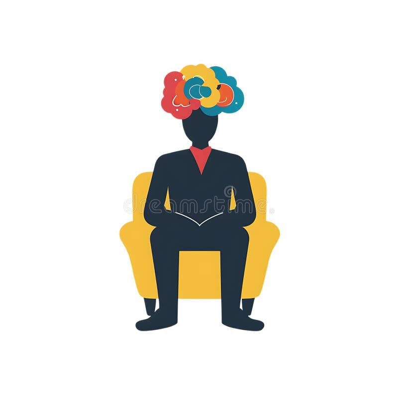 Psychologist Icon Against Transparent Background Generated by Ai Stock ...