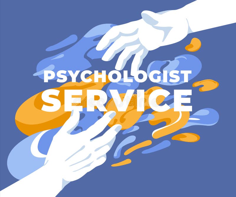 Psychologist Service Concept Design. Stock Vector - Illustration of ...