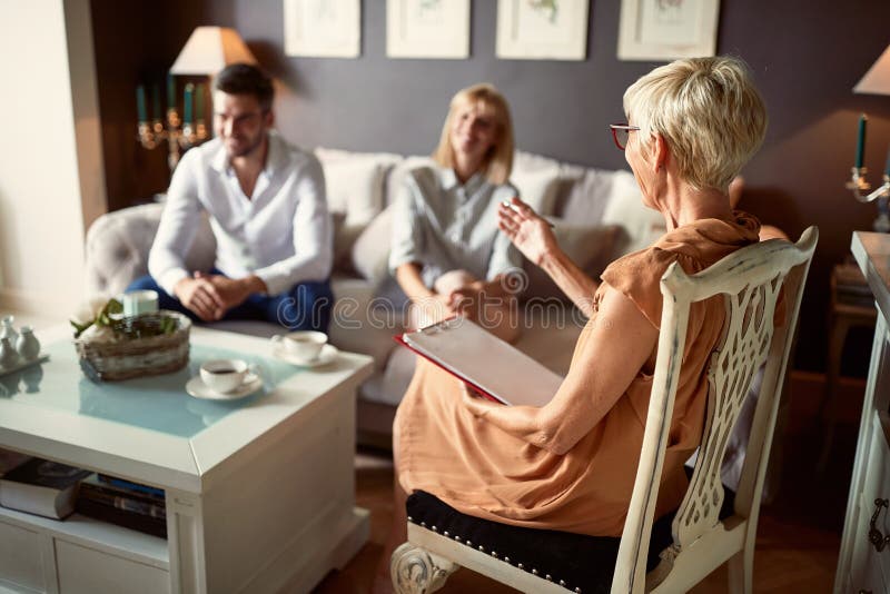 Psychologist at workplace stock photo. Image of advice - 148559208