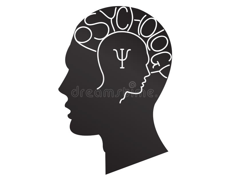 Símbolo do psiquiatria ilustração do vetor. Ilustração de ansiedade ...