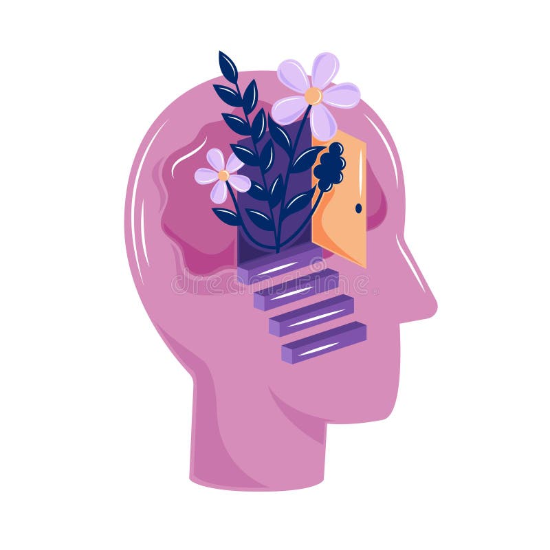 Psychology human brain stock vector. Illustration of psychology - 357591636