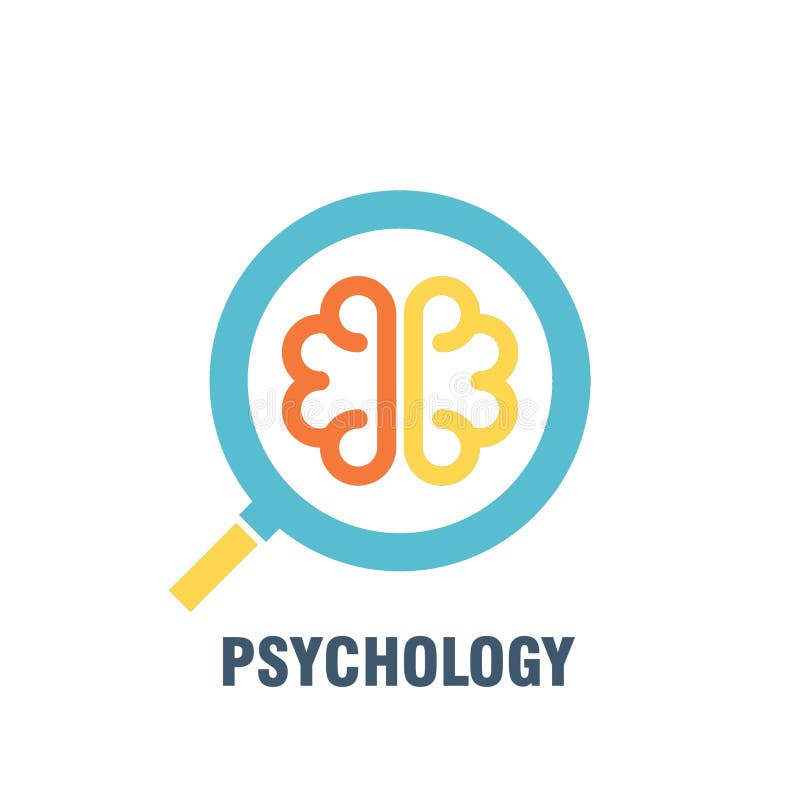 Psychology Subject Icon. Vector Illustration Decorative Design Stock ...
