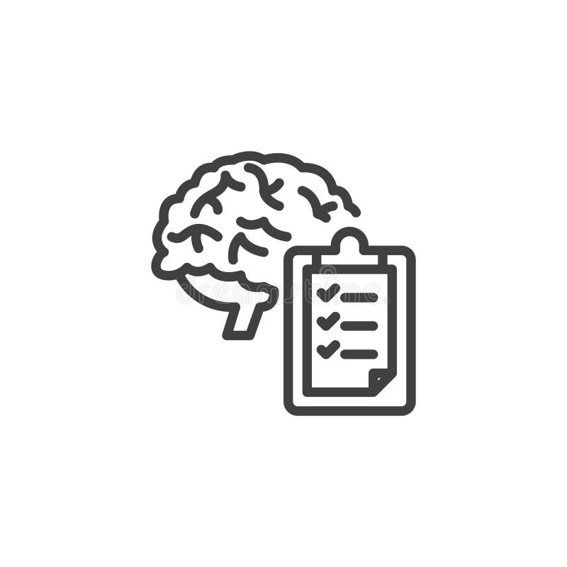 Psychometric Testing Line Icon Stock Illustration - Illustration of ... Psychometric Testing Line Icon Stock Illustration - Illustration of ...