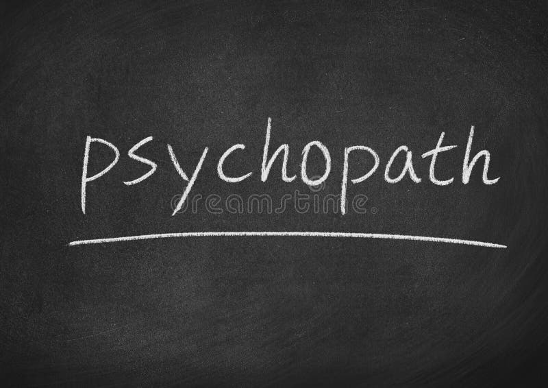 Psychopath стоковое фото. изображение насчитывающей совет - 114335068