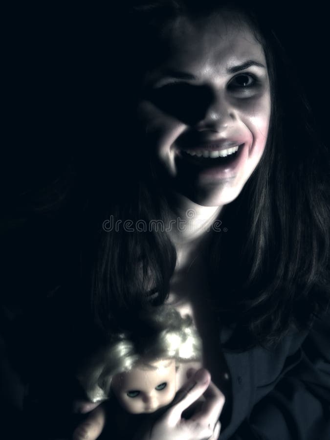 Psychopathe photo stock. Image of effrayant, fille, problèmes - 78512