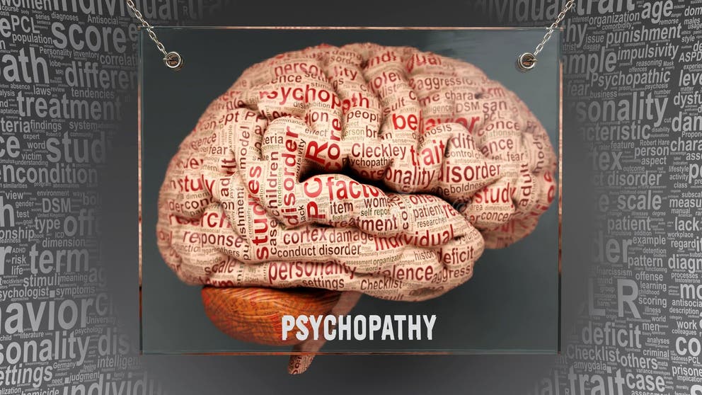 Psychopathy in human brain stock illustration. Illustration of idea ...