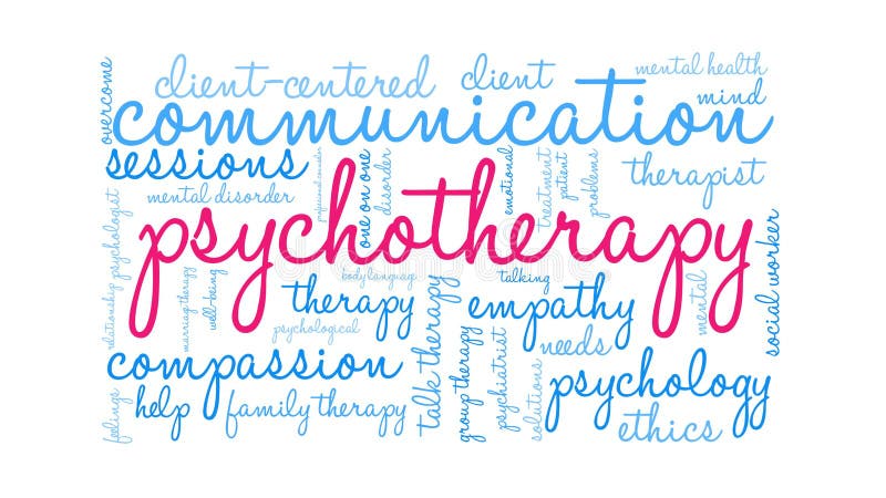 Psychotherapy Animated Word Cloud Stock Footage - Video of psychology ...