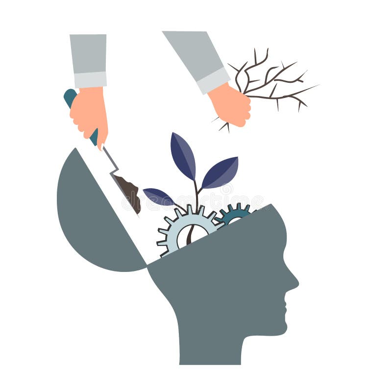 Psychotherapy or NLP Symbol, Natural Language Processing or Mental ...