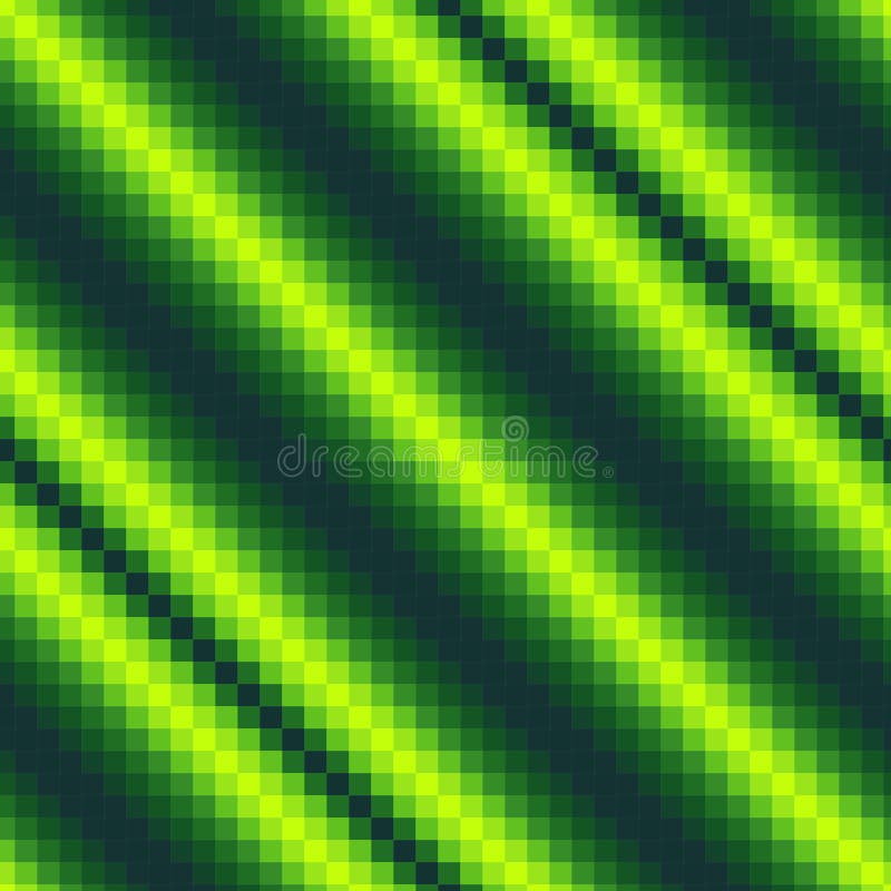 Psyhodelic Green Seamless Background Stock Vector - Illustration of ...